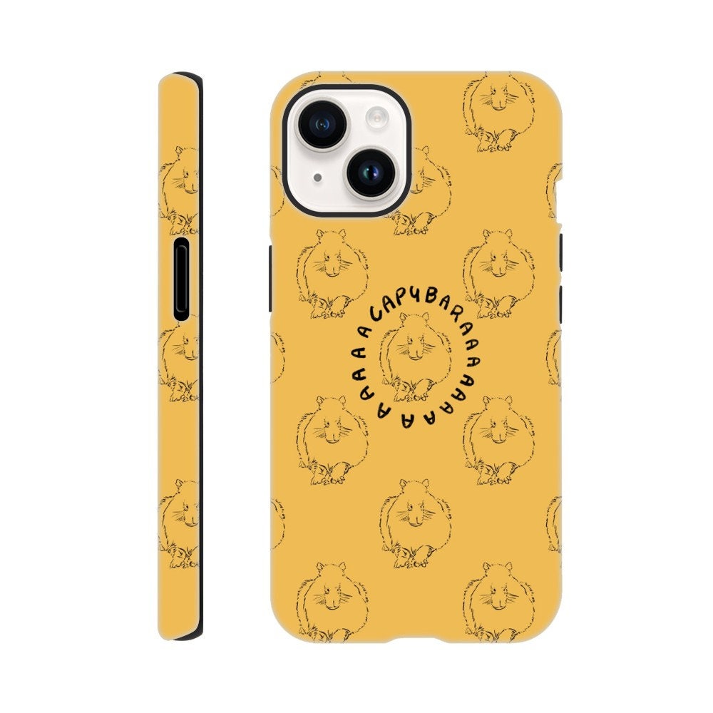 CAPYBARA Illustration for iPhone 15 Pro Case, iPhone 13 Pro Case ...