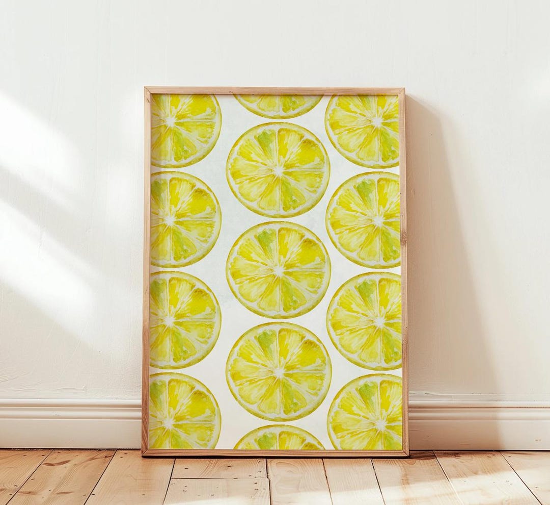 Italian Classic Lemons Wall Art | Lemon Wall Art | Prints and Posters ...