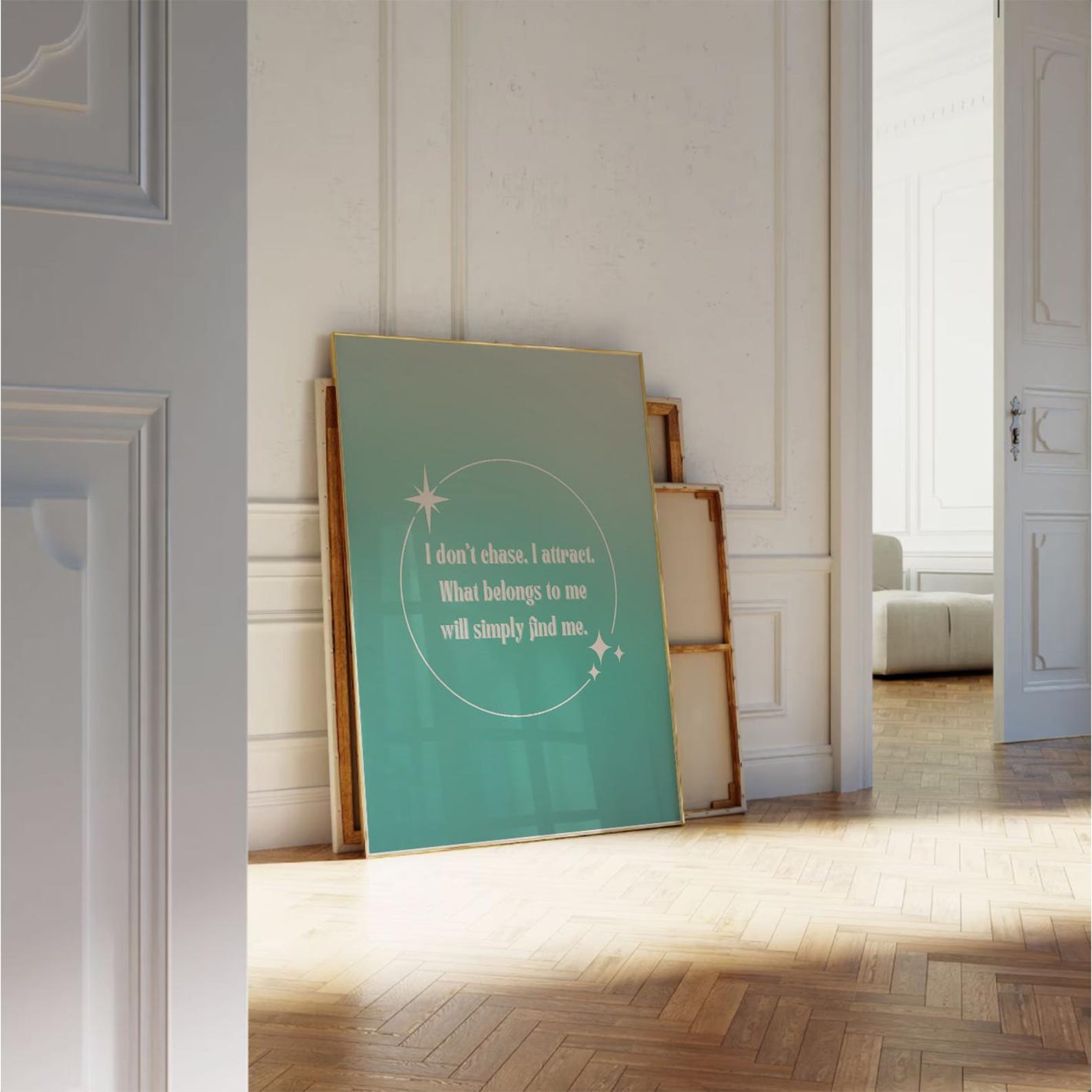 Printable I Don't Chase I Attract What Belongs to Me Will Simply Find ...