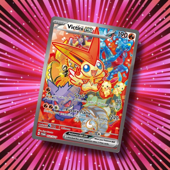Pokemon Victini Card