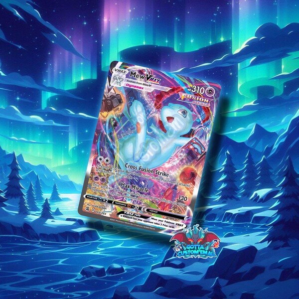 Mewtwo Vmax - Etsy