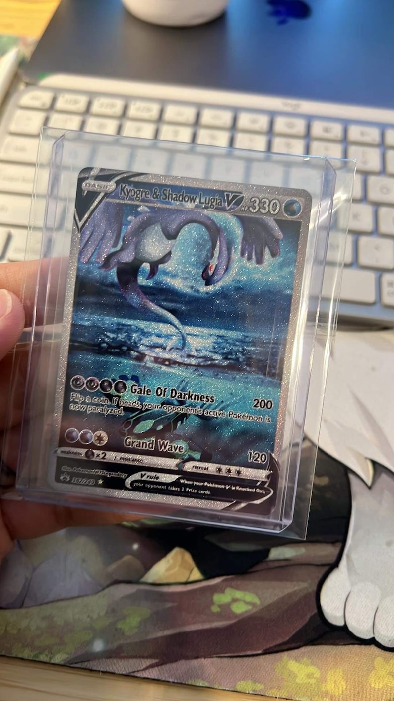 Shadow Lugia & Kyogre Custom Card - Etsy