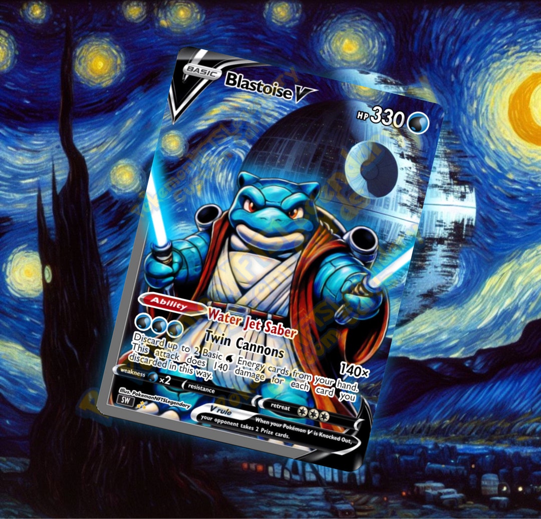 Blastoise V - Etsy