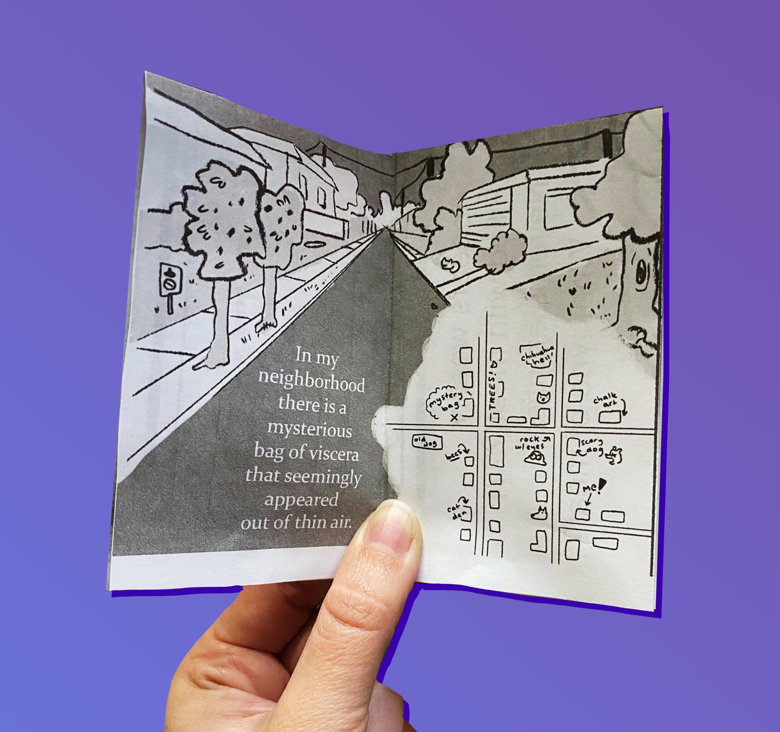 Viscera a Mini Comic Zine - Etsy