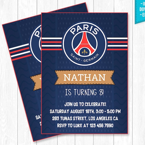 Paris invitation - Etsy España