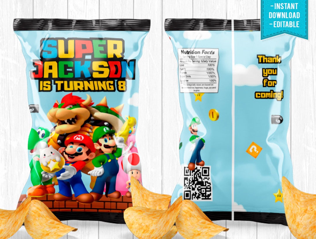 Plumber Chip Bag Plumber Bundle Plumber Decoration INSTANT DOWNLOAD ...
