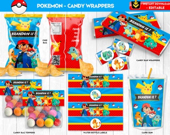 Game Wrappers Kids Bundle Kids Birthday Video Game Gamer - INSTANT ...