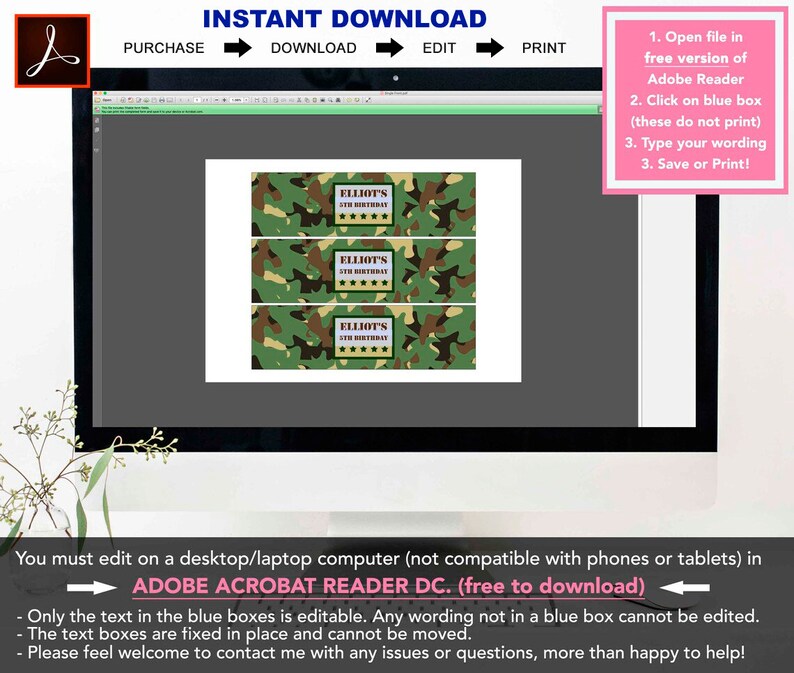 Fox Party Decorations Fox Bundle Party Package Fox Birthday Fox Baby ...