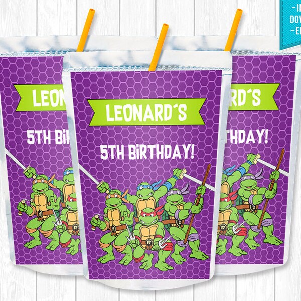 Ninja Turtles Capri Sun - Etsy