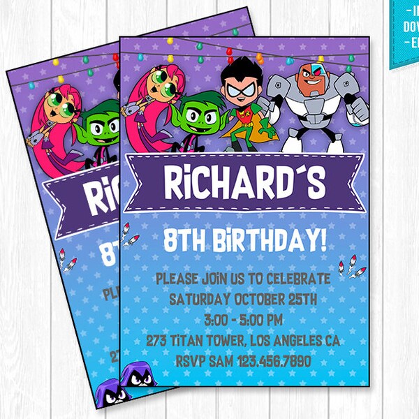 Teen Titans Go - Etsy