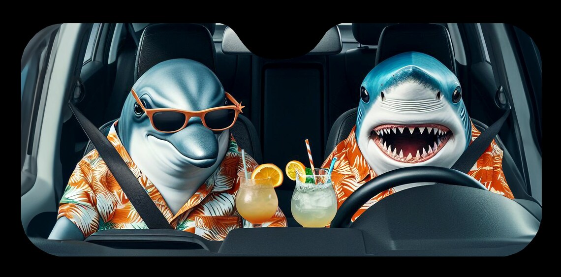 Funny Sun Shade Gift for Dad Car Things Car Accessories Sunshade ...