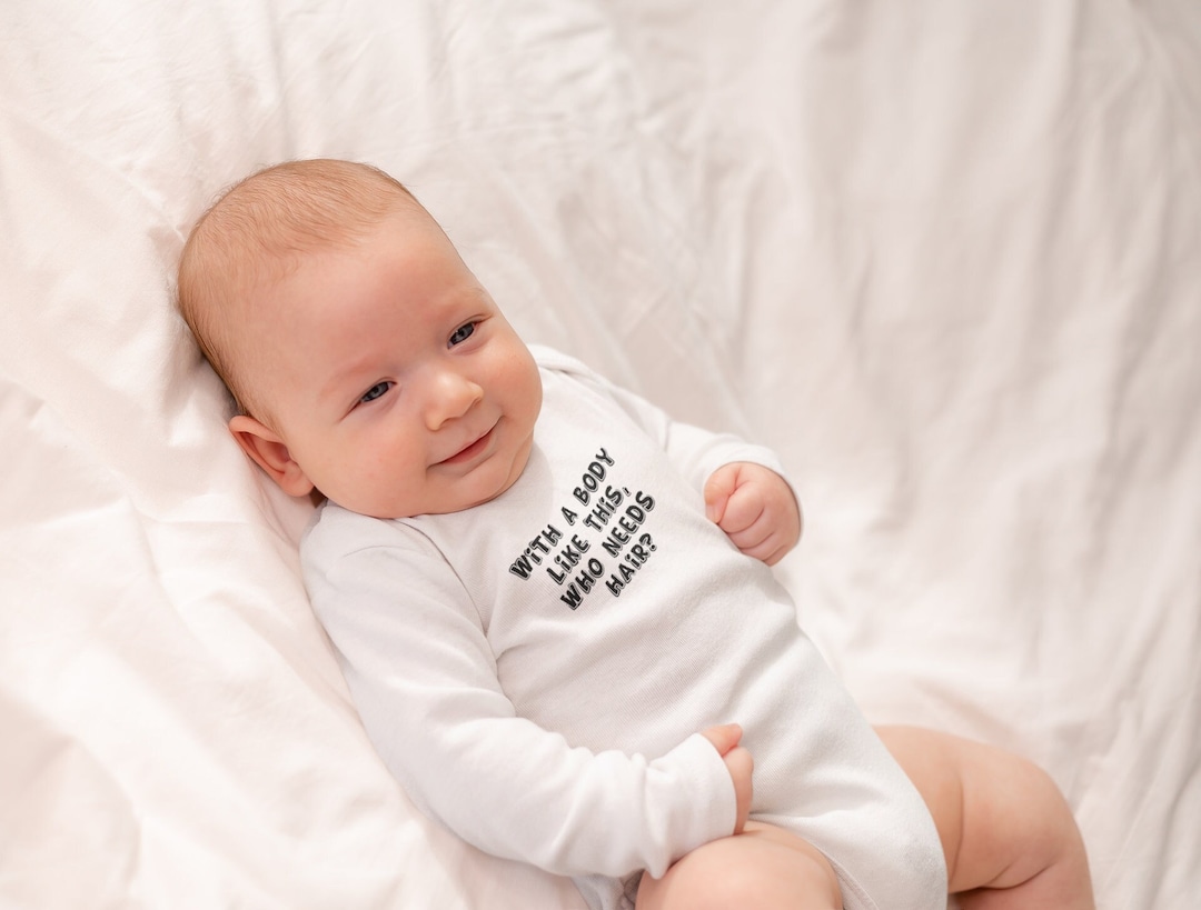 Gift Newborn Funny Onesis, Onesie Long Sleeve New Baby Onesy Bodysuit ...