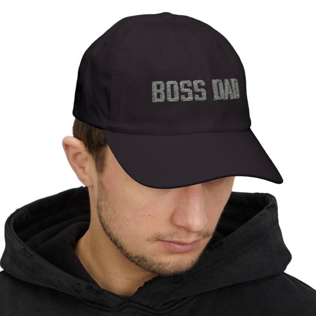 Classic Dad Embroidered Cap With Boss Dad Graphic Baseball Cap Hat ...