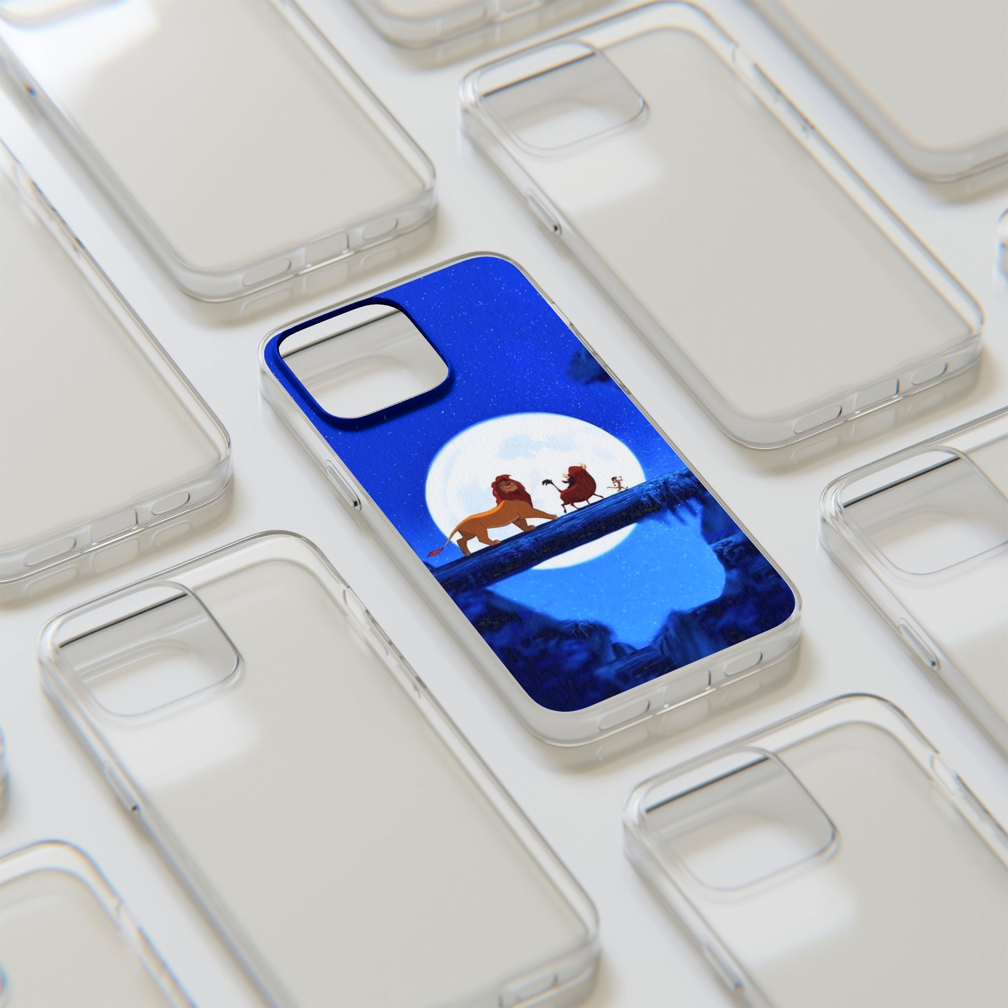 Disney the Lion King Simba Timon Pumbaa Soft Phone Cases - Etsy