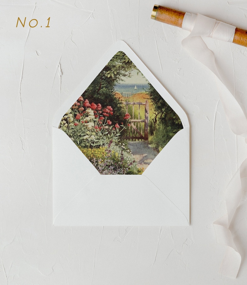 Vintage Classic Envelope Liners - Etsy