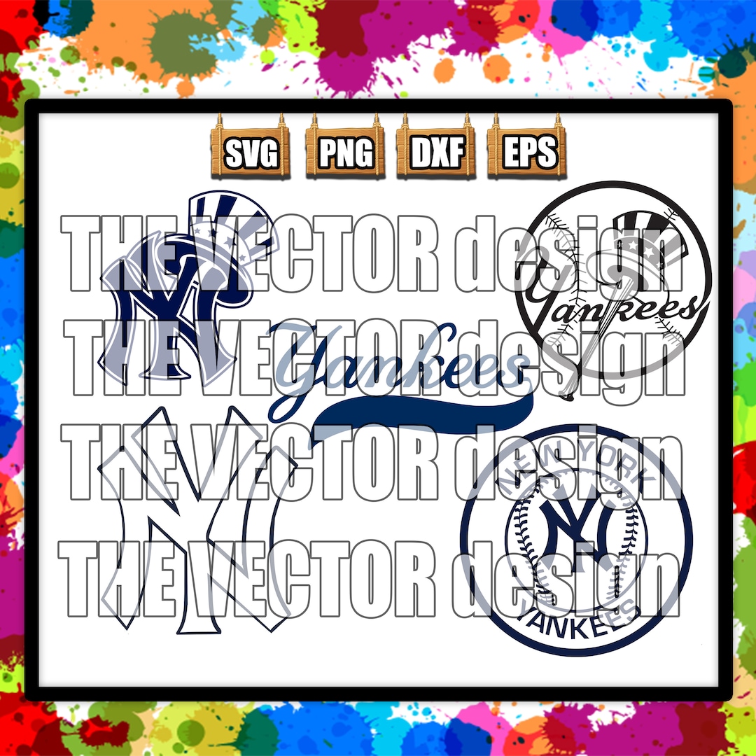 New York Yankeess SVG PNG Svg Sports Files Svg for Cricut - Etsy