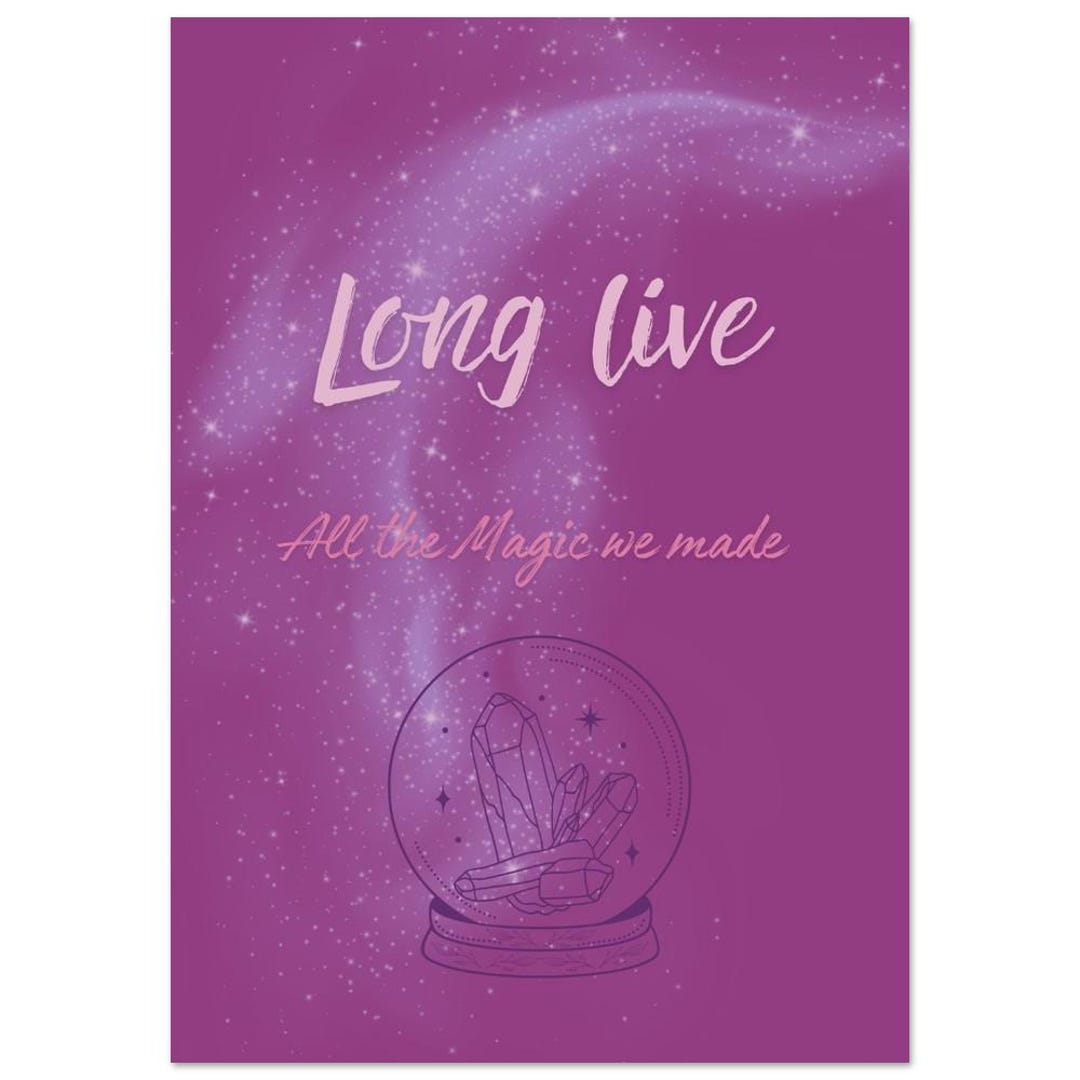 Taylor Swift Long Live Poster - Etsy