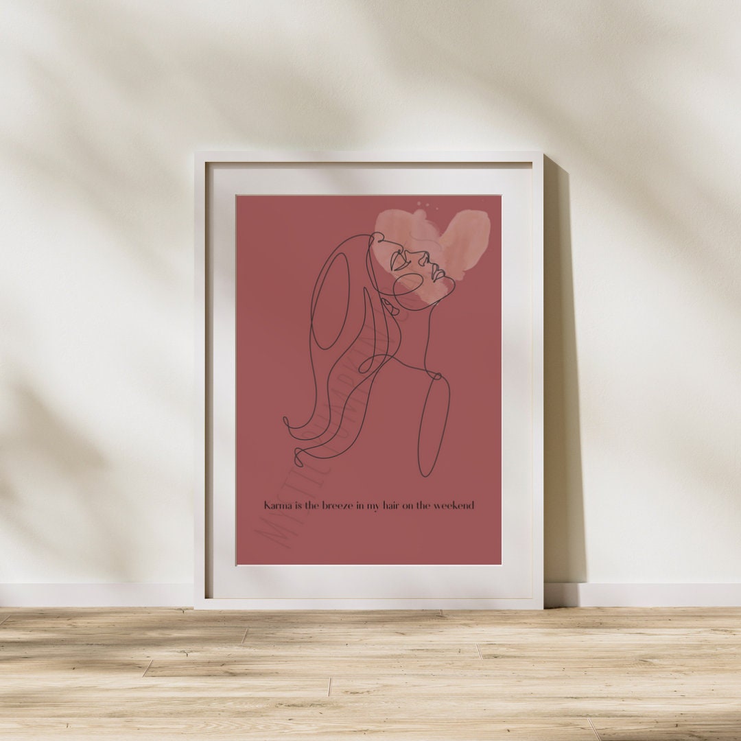 Taylor Swift Quote Poster - Etsy