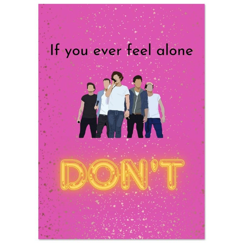 One Direction Lyrics - Etsy