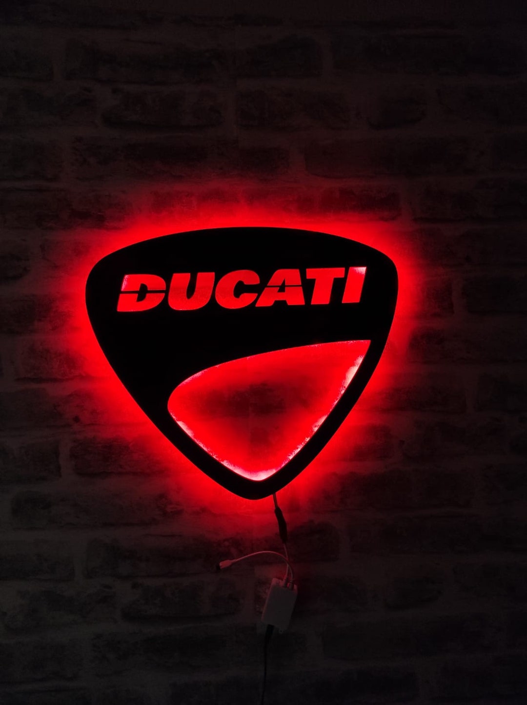 Ducati Wall Decor Ducati Logo Motorcycle Motor Gift Ducati - Etsy