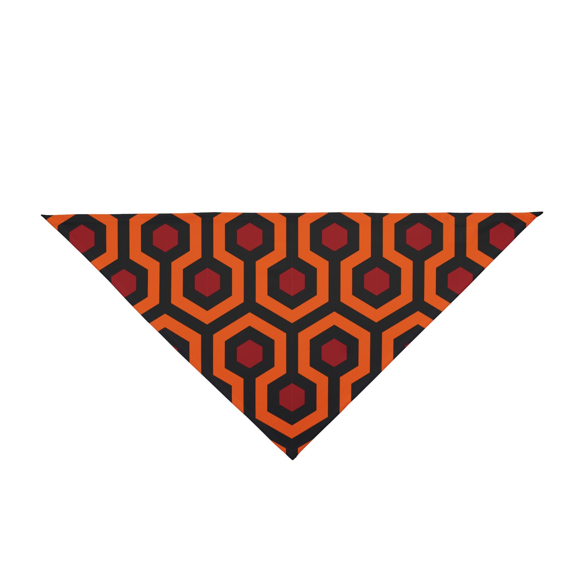 The Shining Overlook Hotel Carpet Pet Bandana, Halloween, Dog Costume ...
