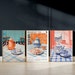 Breakfast Tea Poster - SET OF 3 - Tea Poster, Kitchen Wall Art, Retro ...