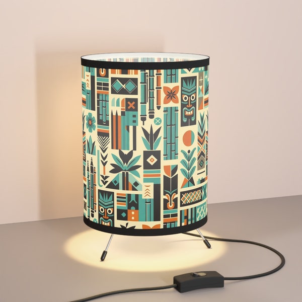 Tiki Lamp - Etsy