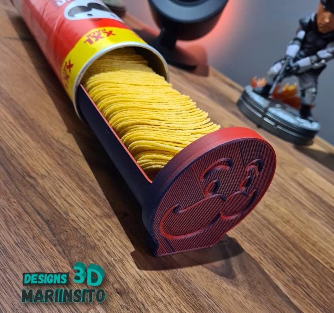 Pringles Tray With Lid (STL/STP Files for Printing) - Etsy