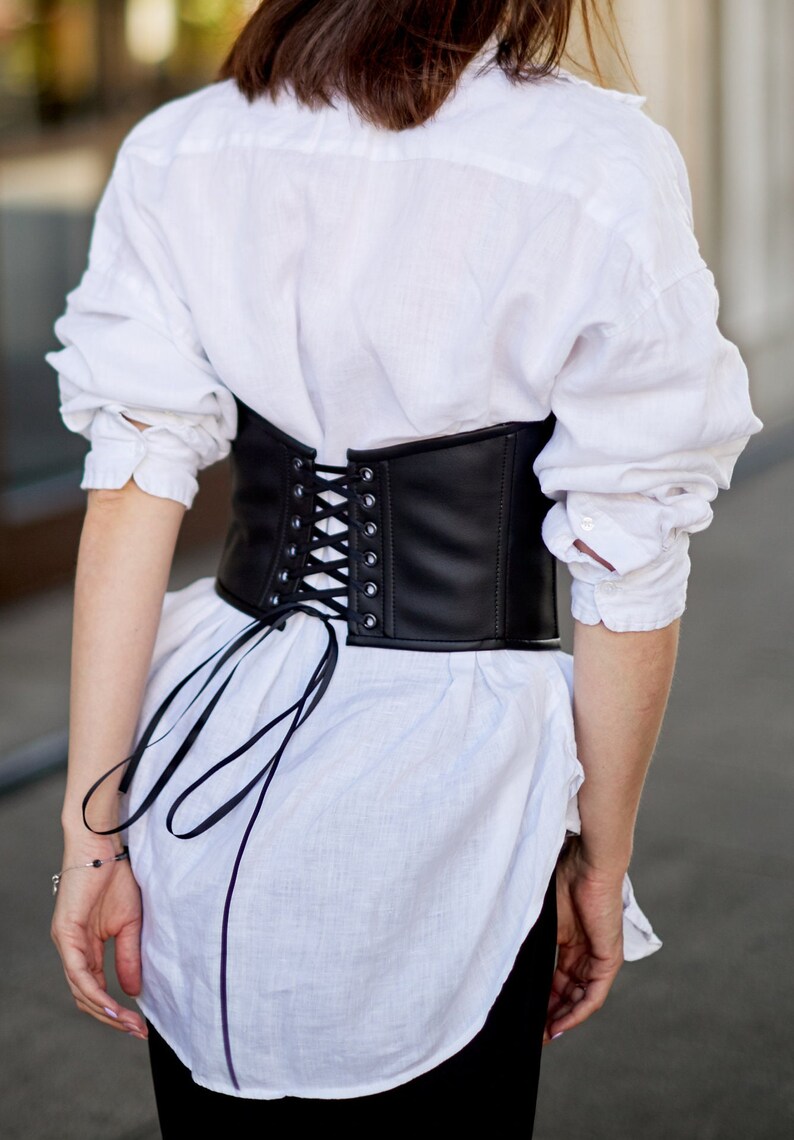 Corset base Made of Eco Leather. - Etsy
