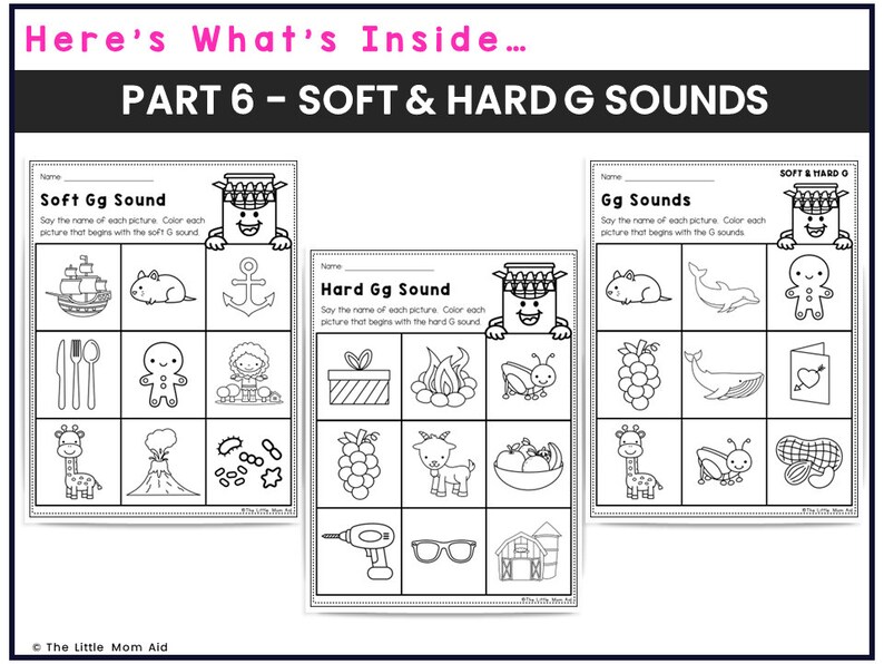 Beginning Sounds Worksheets - Etsy
