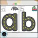 Alphabet Fine Motor Center - Large Letter Tracing Road Mats ...