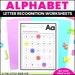Letter Recognition Worksheets - Letter Find - Letter Identification ...