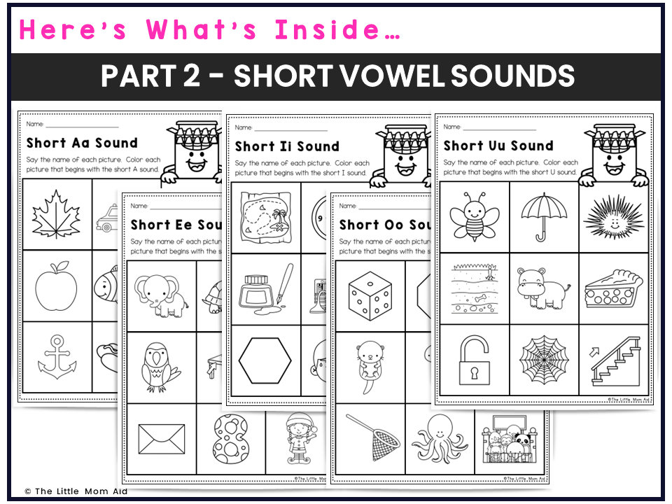 Beginning Sounds Worksheets - Etsy
