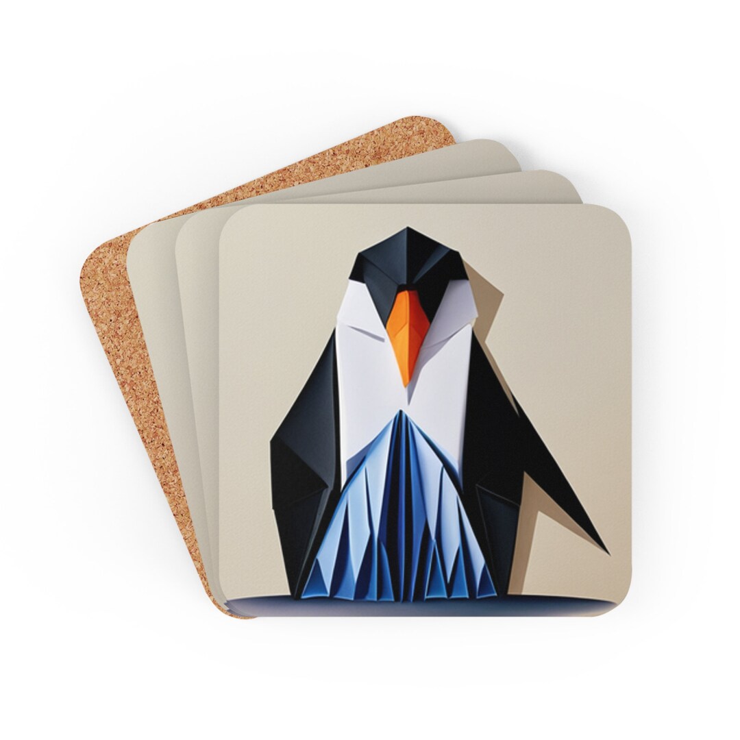 Coaster Set X4 Cork Coasters Drink Coasters Coasters Set - Etsy