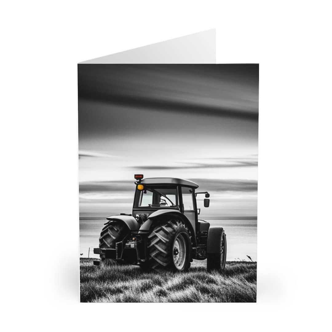 Tractor Cards 5 Pack Farming Cards Farmer Birthday Card - Etsy