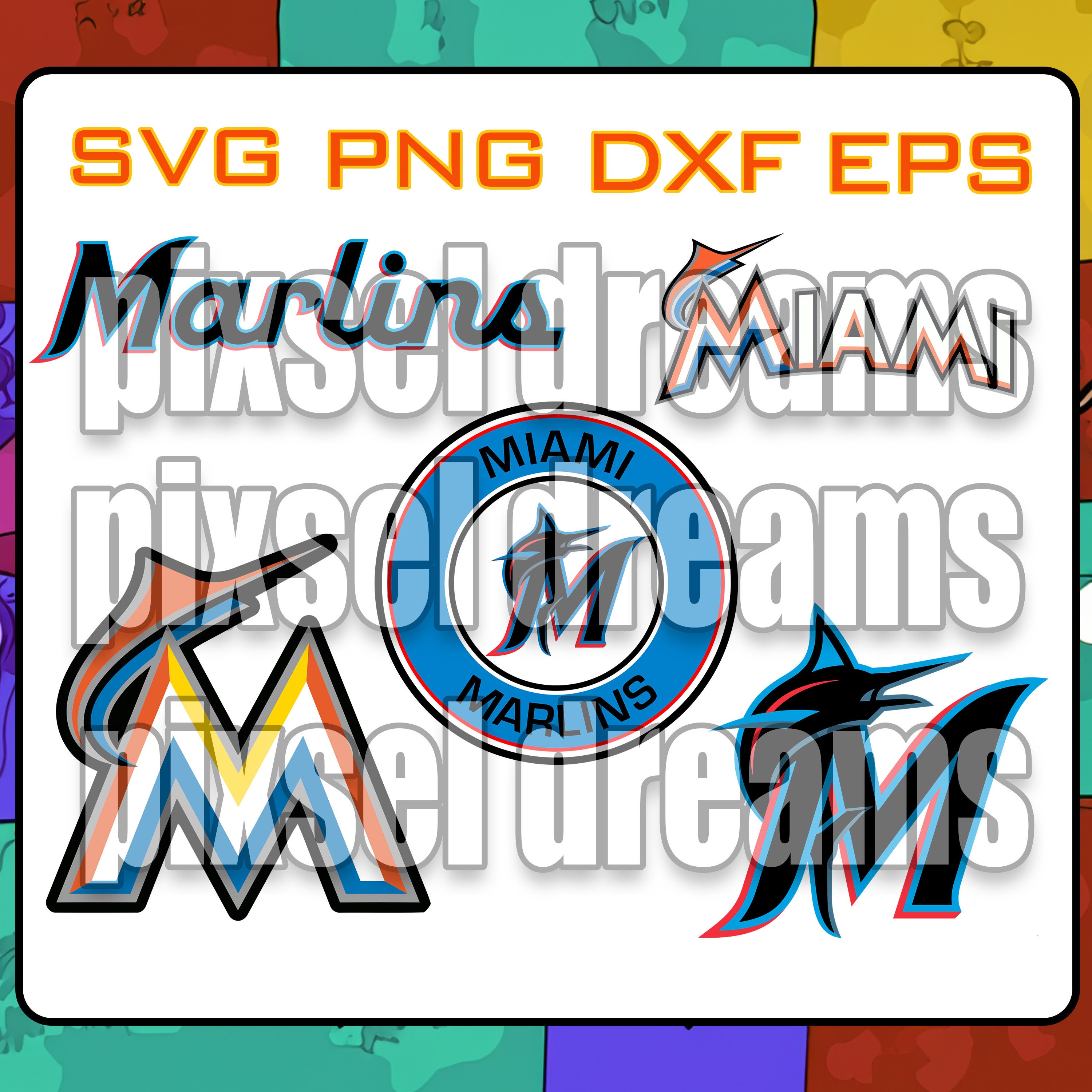 Marlins Baseball Logo