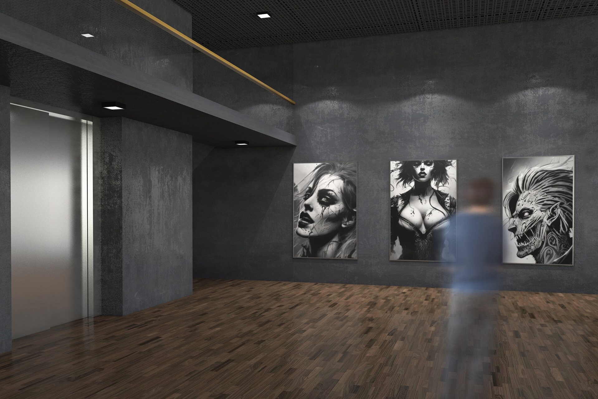 Infinite Wall Art Stable Diffusion Prompt Wall Art Prompt Premium AI ...