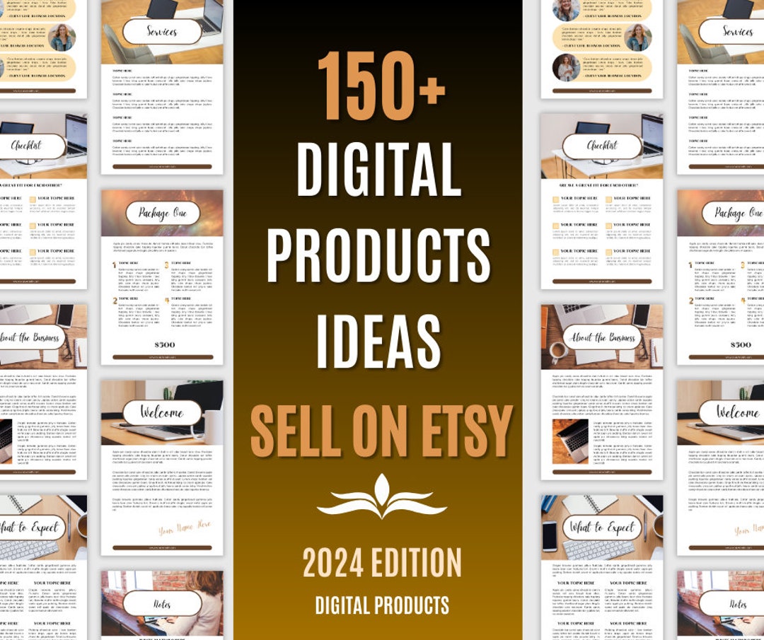 Etsy Digital Product Ideas 150 Digital Product Ideas to Sell on Etsy ...