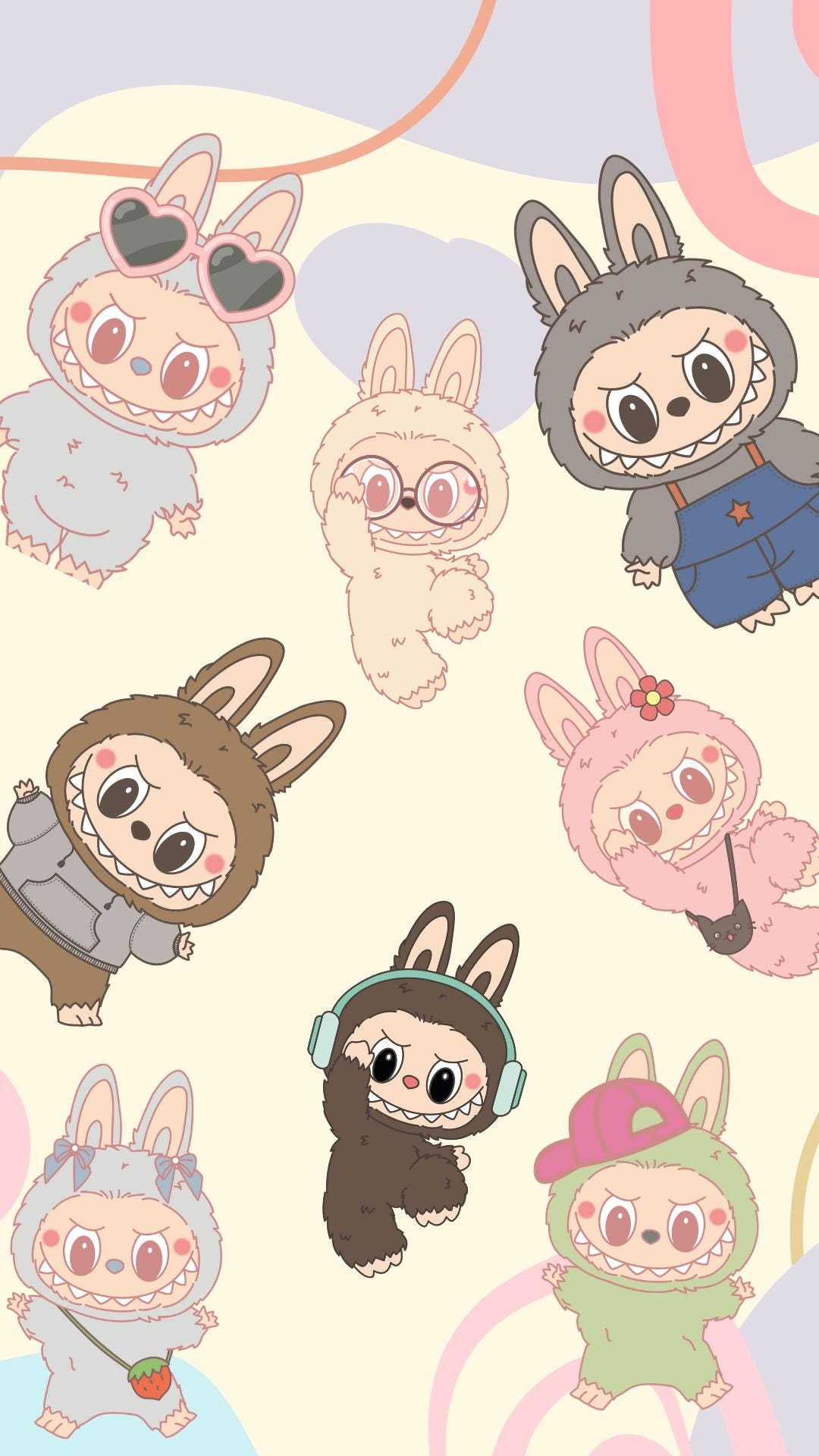 Labubu Background - Etsy