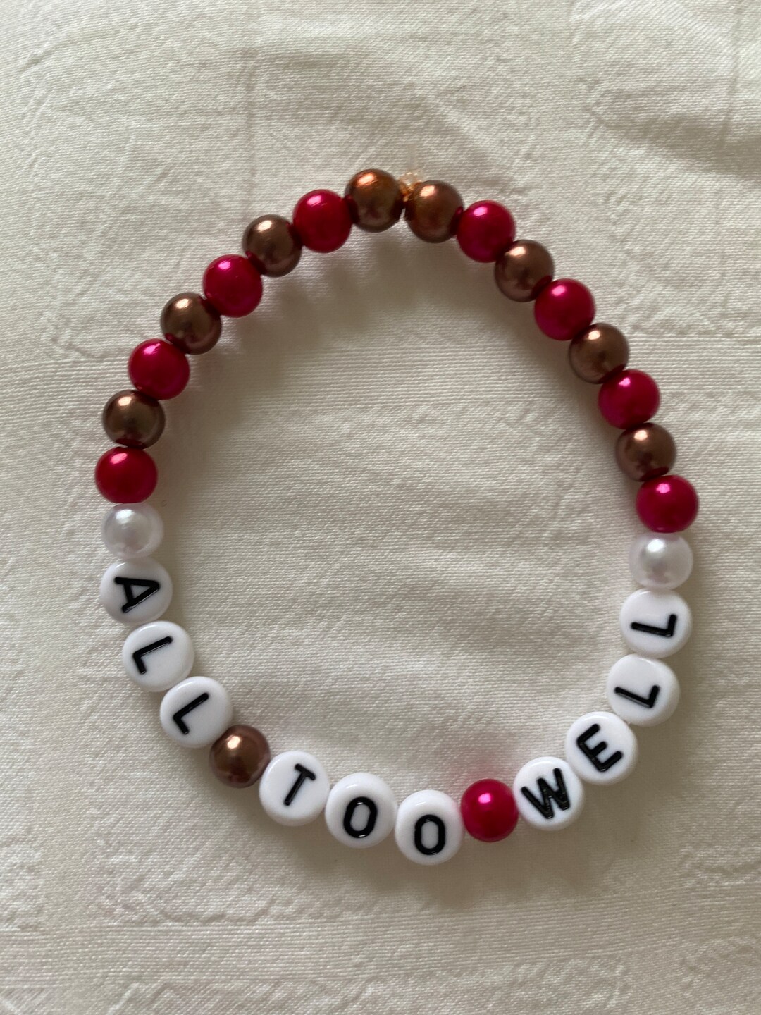 All Too Well Friendship Bracelet Red Friendship Exchange - Etsy UK
