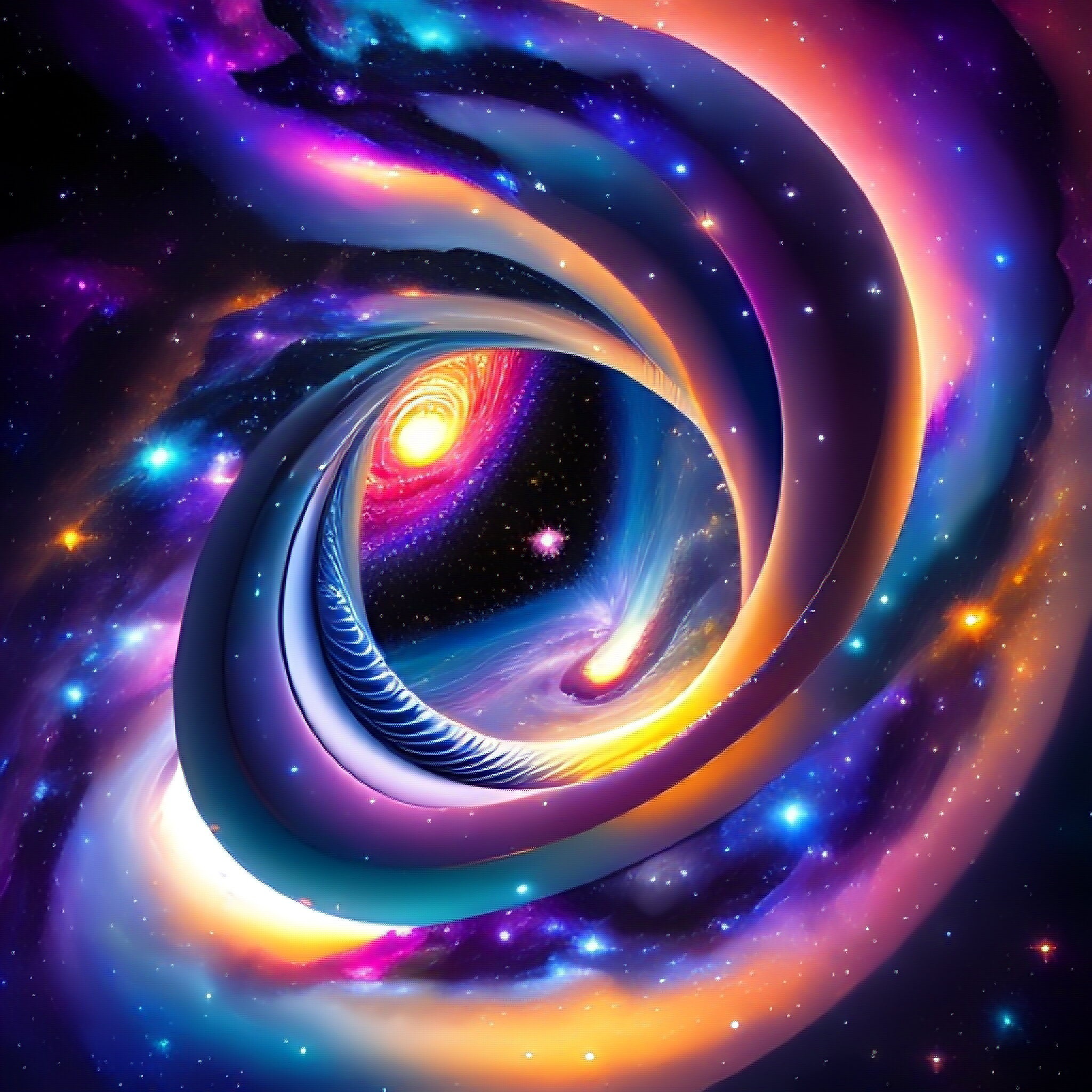 Rainbow Galaxy - Etsy