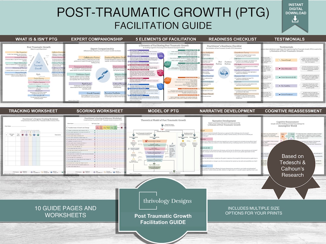 Post-traumatic Growth Facilitation Toolkit for Therapists, Clinicians ...