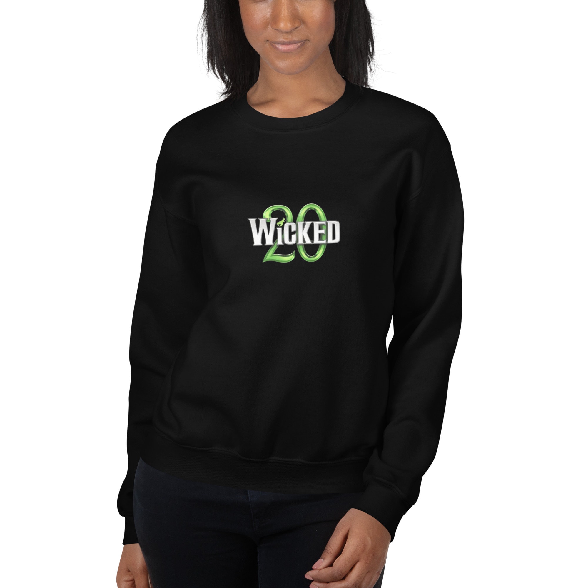 Wicked 20th Anniversary Unisex Sweatshirt, Broadway Theatre Kid ...