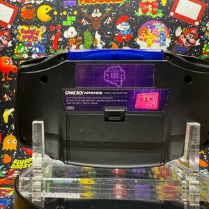 Modded Gameboy Advance With IPS Screen Upgrade and UV Printed Retro Six ...