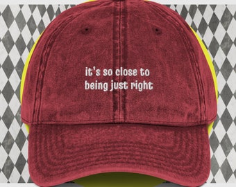 Vintage Cotton Twill Cap - Etsy