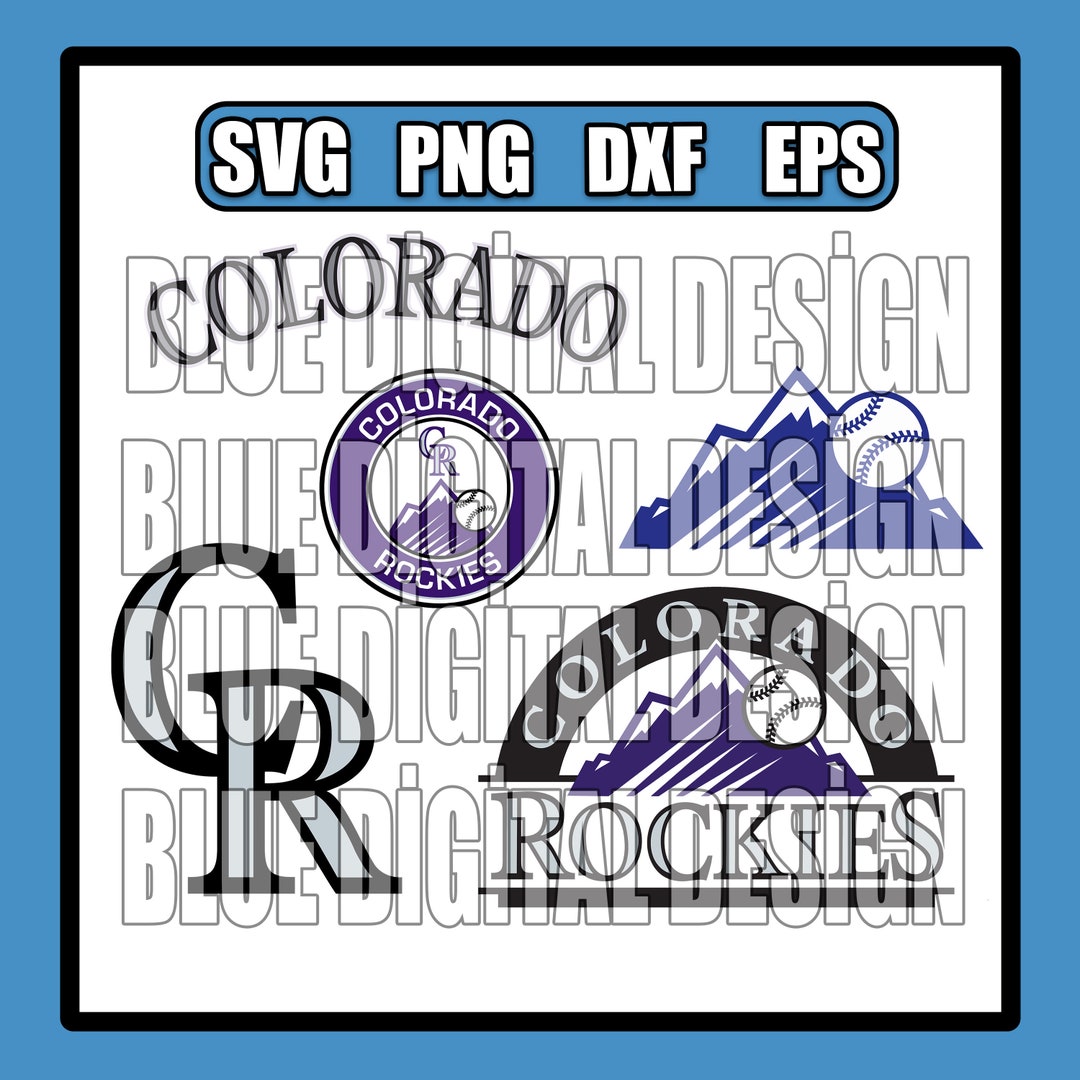 Colorado Rockiess SVG PNG Svg Sports Files Svg for Cricut - Etsy