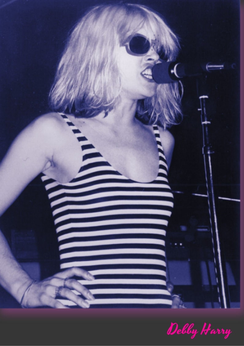 Debbie Harry Printable PDF, Blondie, Debbie Harry, Digital Wall Art ...