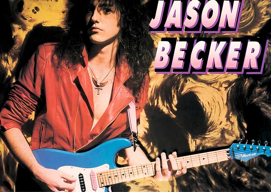 The Jason Becker Poster Printable PDF, Guitar, Digital Wall Art ...