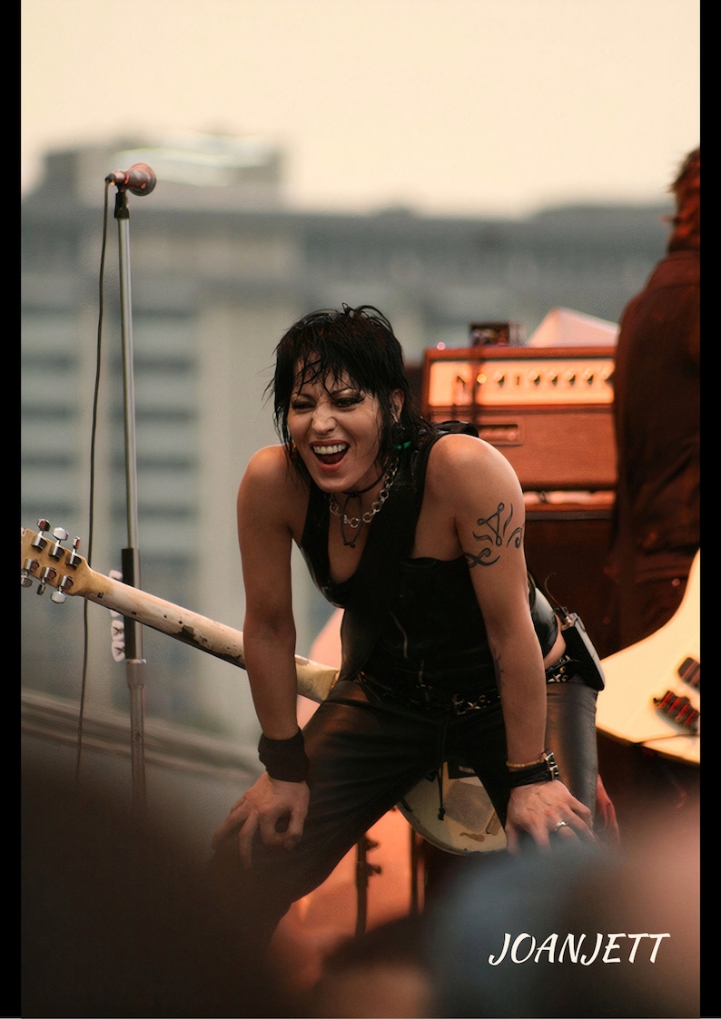 The Joan Jett Printable PDF, Rock Music, 90's, Digital Wall Art ...