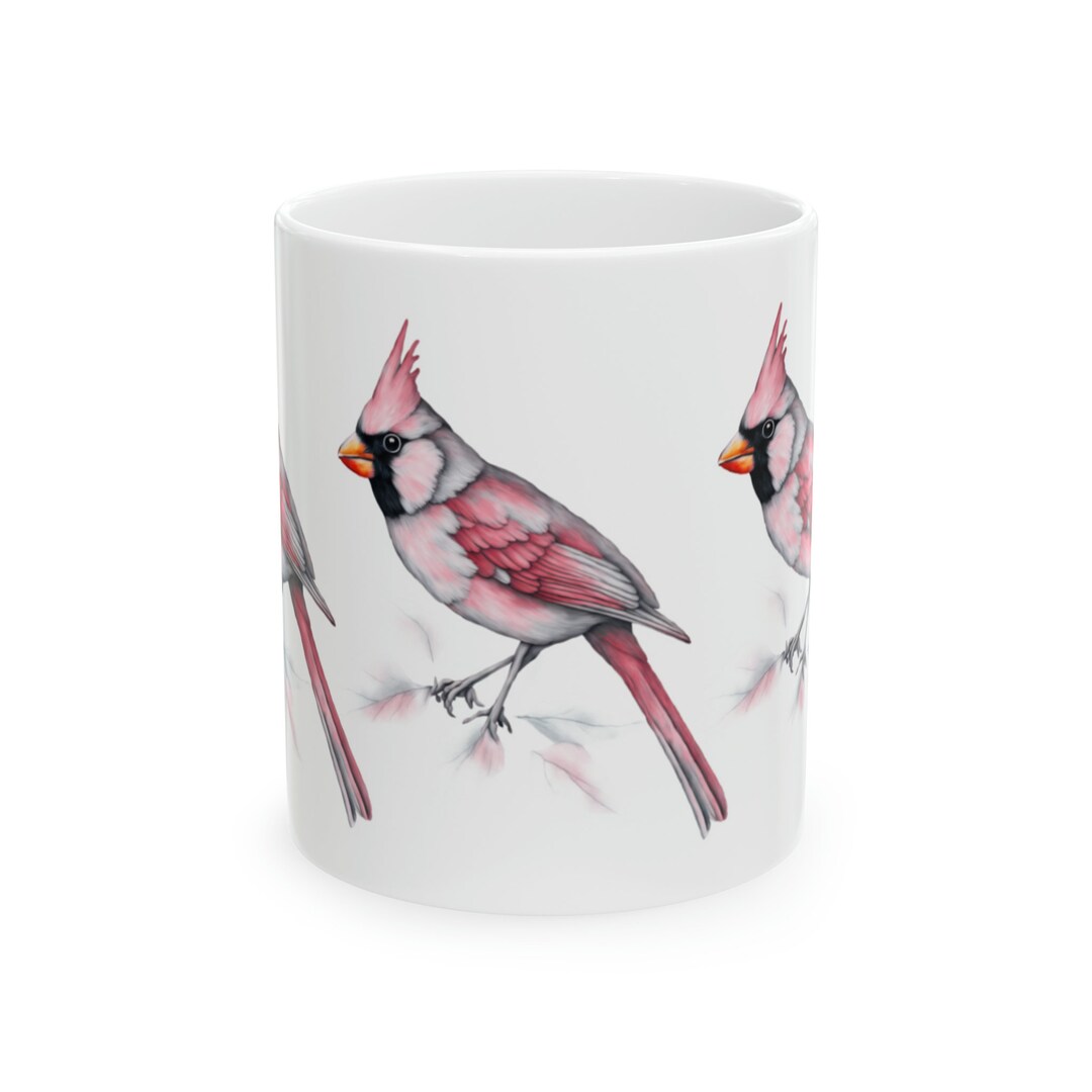 Pink Cardinals Coffee Mug Gift for Memorial in Memory Of, Christmas ...